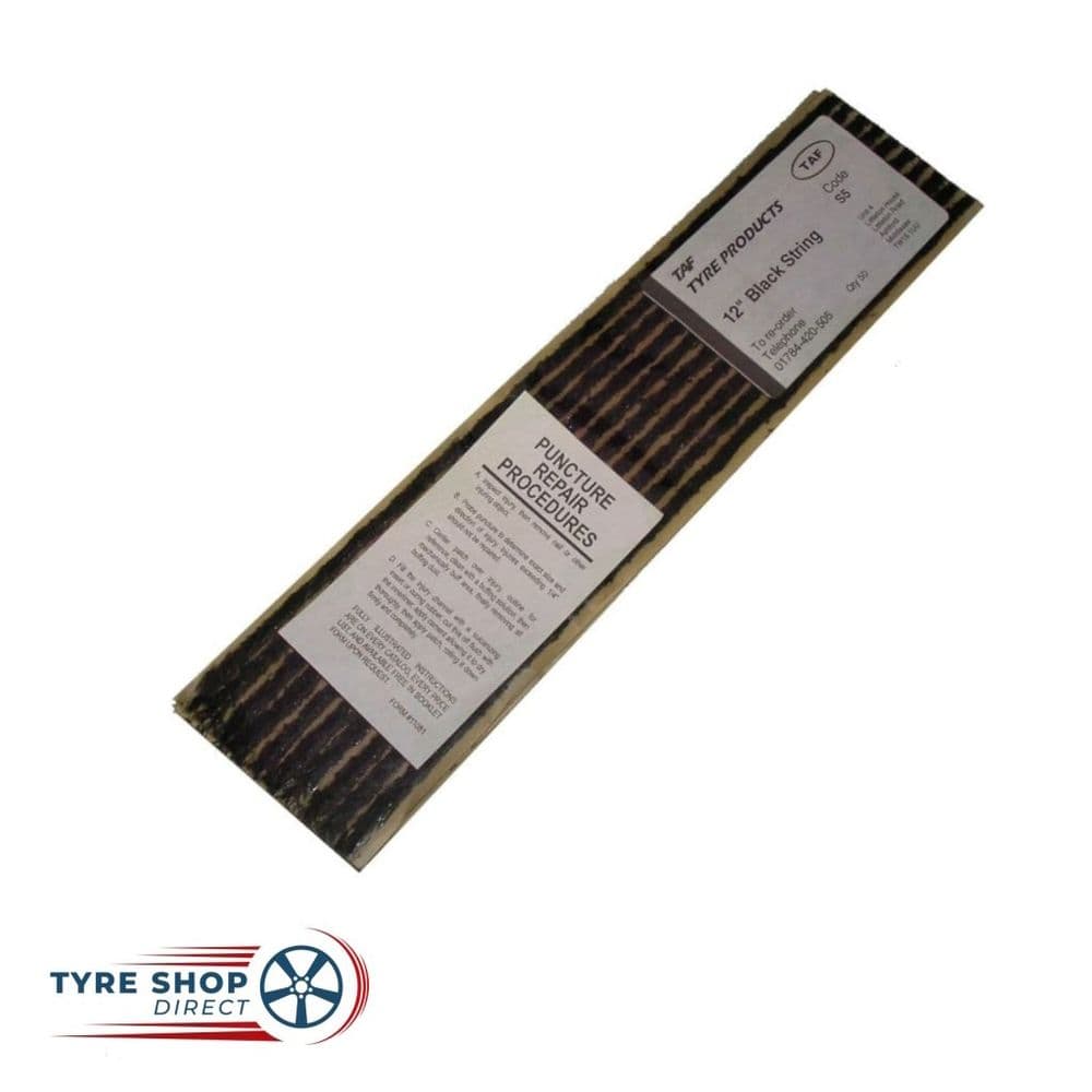 Tyre Repair Cord String 12" Pk 50