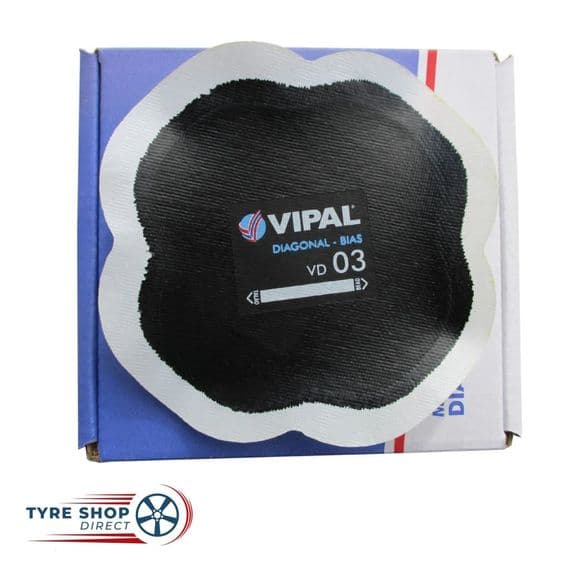 Vipal VD03 105mm Cross Ply Patch - Pack 10