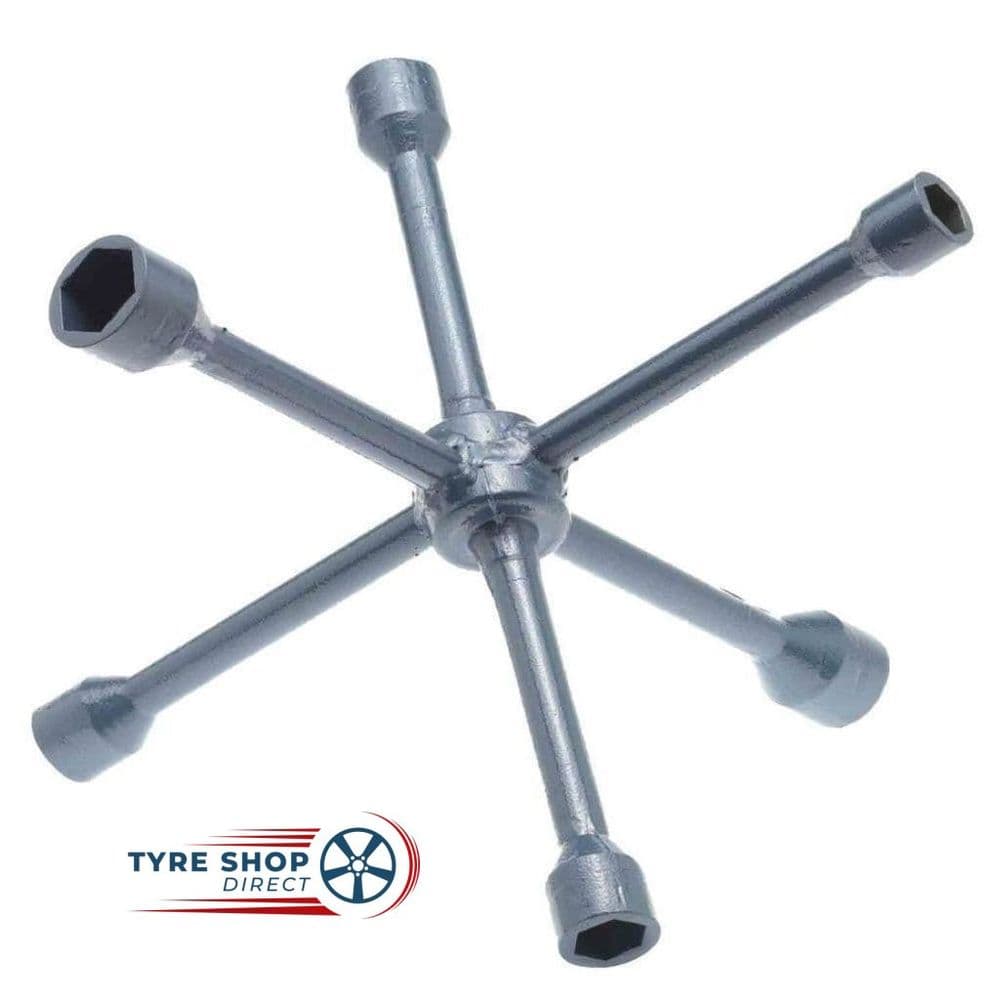 Wheel brace commercial 6 Way Spinner Std