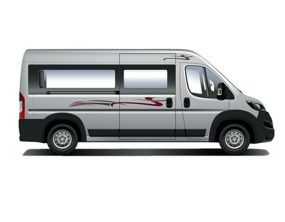 No 103 Camper Van Graphics Motor Home Vinyl Graphics Decals / Stickers