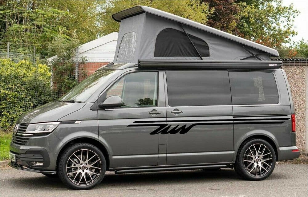 No 671 Camper Van Graphics Motor Home Vinyl Graphics Decals / Stickers
