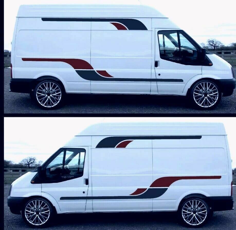 No 873 MOTORHOME GRAPHICS STICKERS DECALS CAMPER VAN CARAVAN UNIVERSAL ...