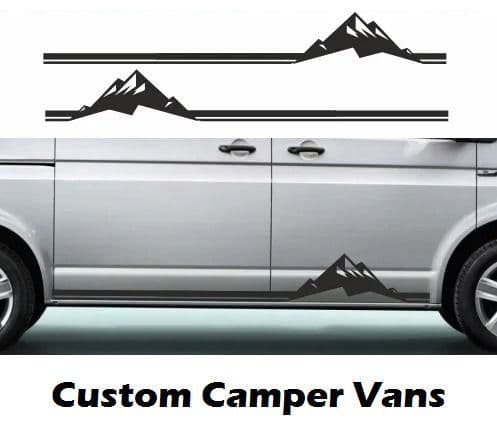 No 877 Camper Van Stickers/Vinyl Graphics Motor Home Stickers RV Camper ...