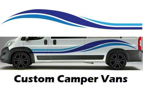 No 902 MOTORHOME GRAPHICS STICKERS DECALS CAMPER VAN CARAVAN UNIVERSAL ...