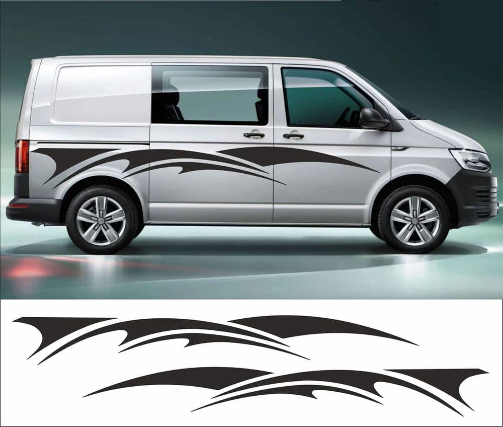 No 927 CAMPER VAN GRAPHICS MOTORHOME DECALS VINYL STICKERS CAMPERVAN DECALS