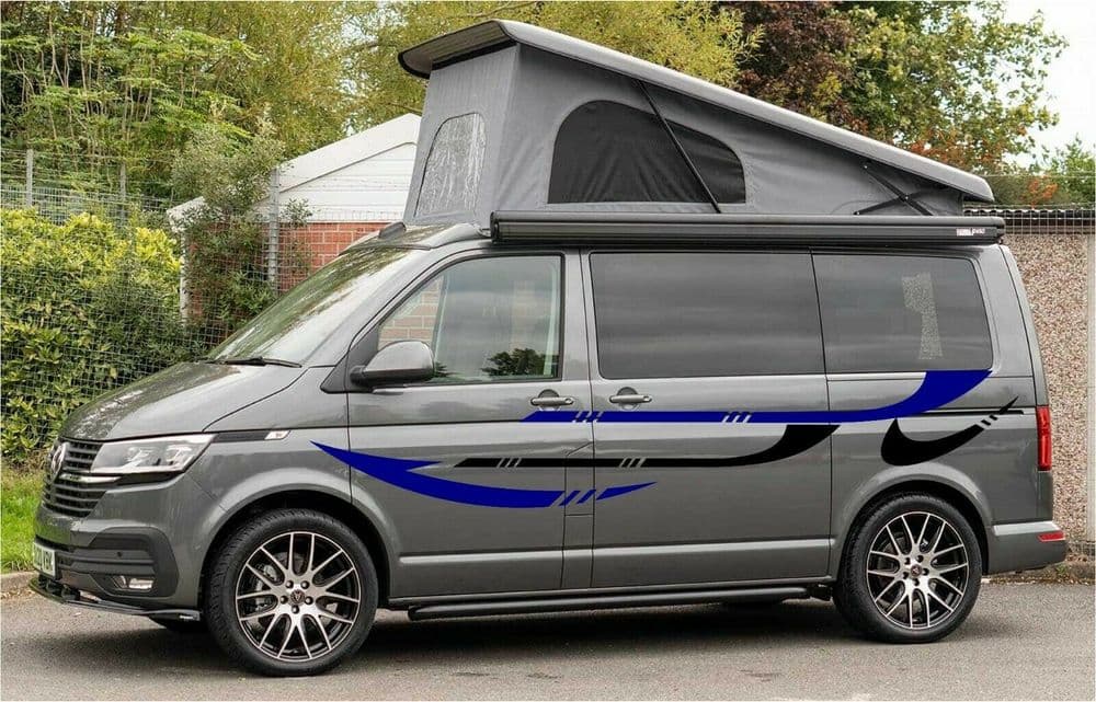 No 935 CAMPER VAN GRAPHICS MOTORHOME DECALS VINYL STICKERS CAMPERVAN DECALS