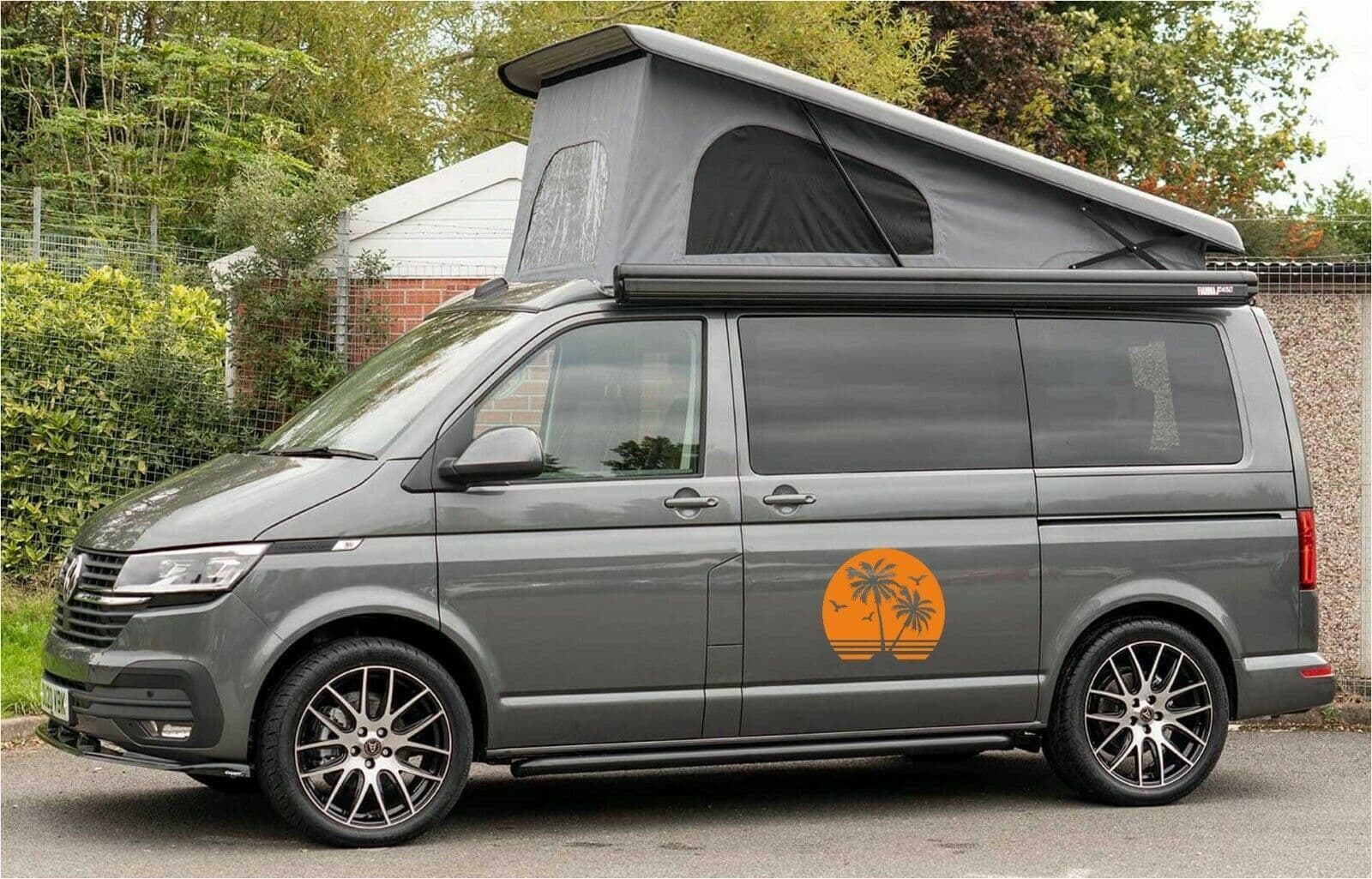 No 936 CAMPER VAN GRAPHICS MOTORHOME DECALS VINYL STICKERS CAMPERVAN DECALS