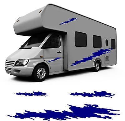 709 - Camper Van Graphics Motor Home Vinyl Graphics Kit Decals / Stickers