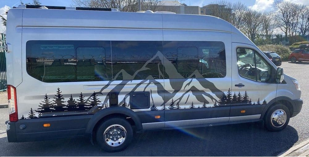 No 1043 Universal fitting motorhome caravan graphics decals stickers ...