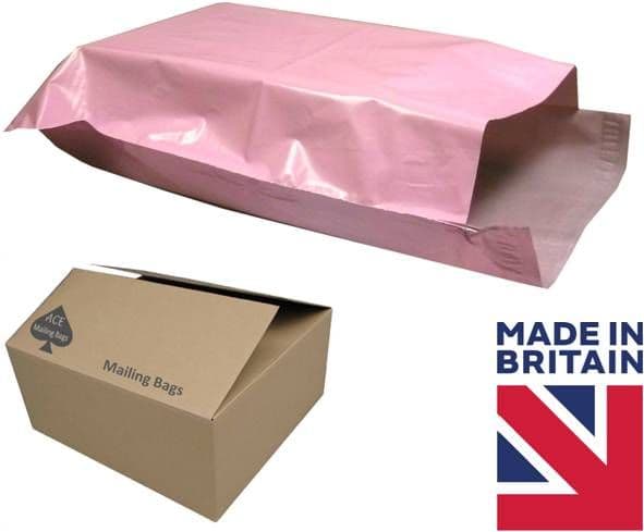 Pink Mailing Bags x100 Pieces
