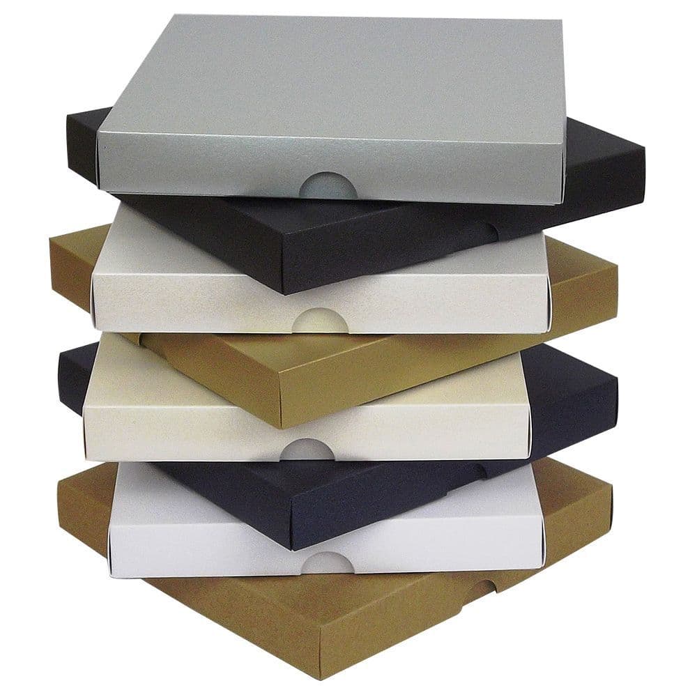 6x6 inch Pearlescent Greeting Card Boxes Invite Wedding Gift Box