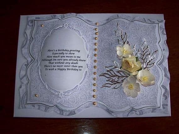 A5 Open Book Card Kit By Kathy Mills
