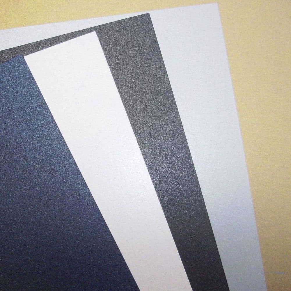 Double Sided Pearl Pearlescent Pearlised Card Stock 240gsm Choose ...