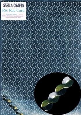 Silver / Gold Ric Rac Card - SC180