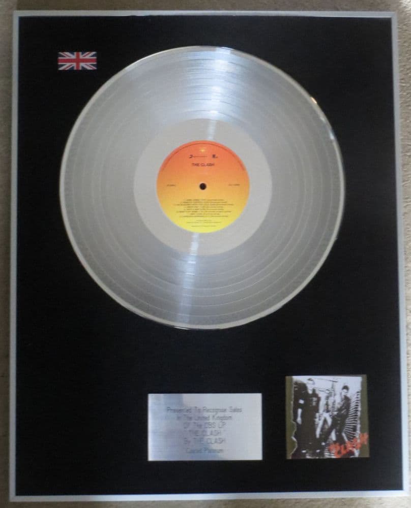 THE CLASH - Platinum Disc LP - THE CLASH