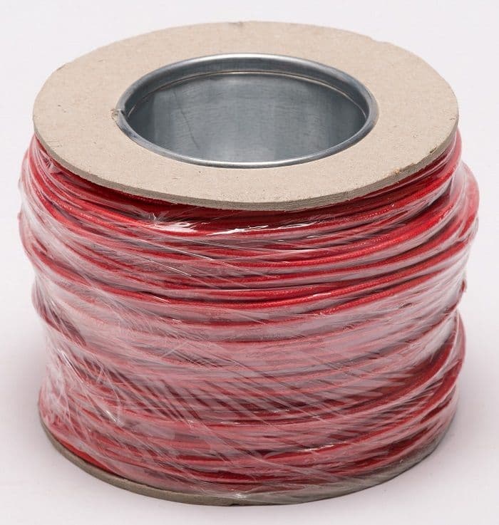 Red Silicone/Glassfibre 1 5mm2 Cabling SIAF/GL H05SJ-K