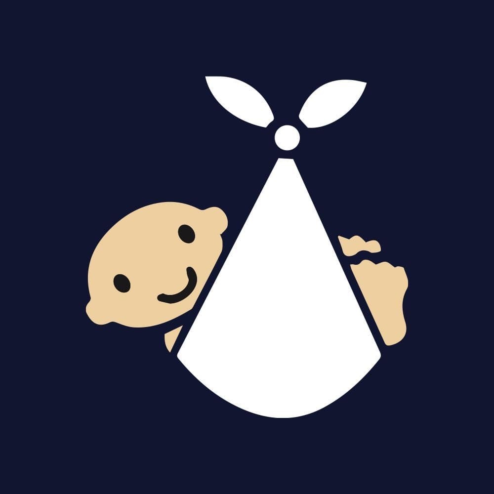 Baby Logo Zipped Hooded Sweatshirt