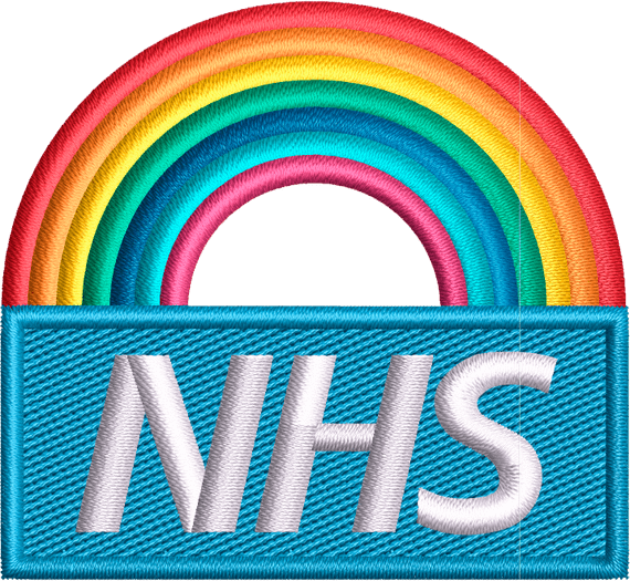 NHS Rainbow Design 2 Waterproof Jacket