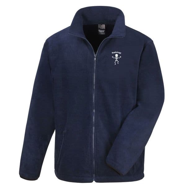 Radiology Zipped Fleece Jacket