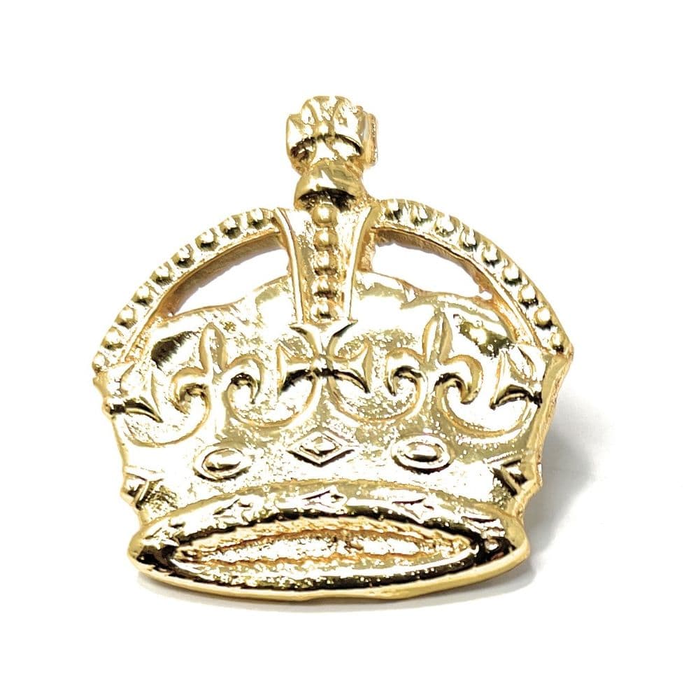 Badge Metal Crown WO2 shank Pin fitting Crown Only