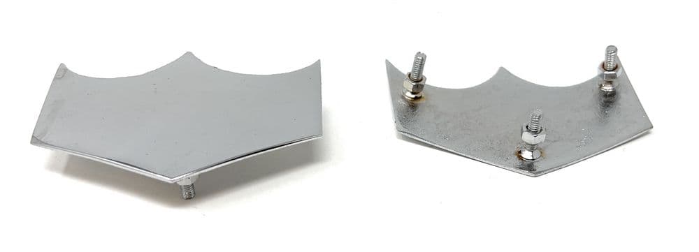 Belt Tips Metal Belt End Tips Chrome R2367