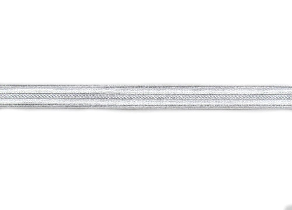 Braid Silver Grey Metallised Polyester 12 mm Mylar Lace Sold By Meter R0024