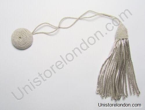 Cap Cords With Tassels Hat Cords Tassels For Cap Silver Wire R1176