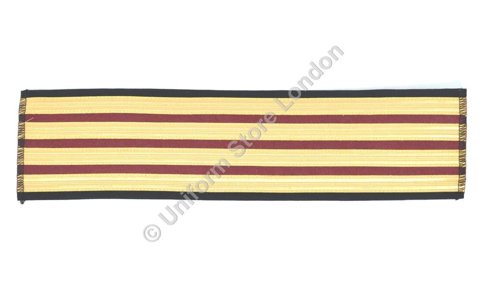 Cuffs Sleeve Bars Aircraft Engineers 4 Gold- 3 Maroon Bars R1157