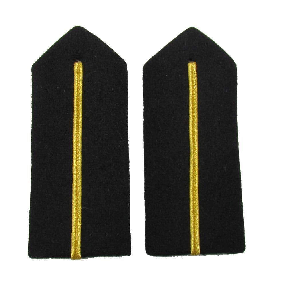 Epaulette Merchant Curved Hard Gold Russia Braid Midshipman MCA-EH-06