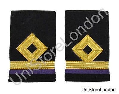 Epaulette Merchant Navy Fourth Engineer Diamond 1 Bar Slip On R1255