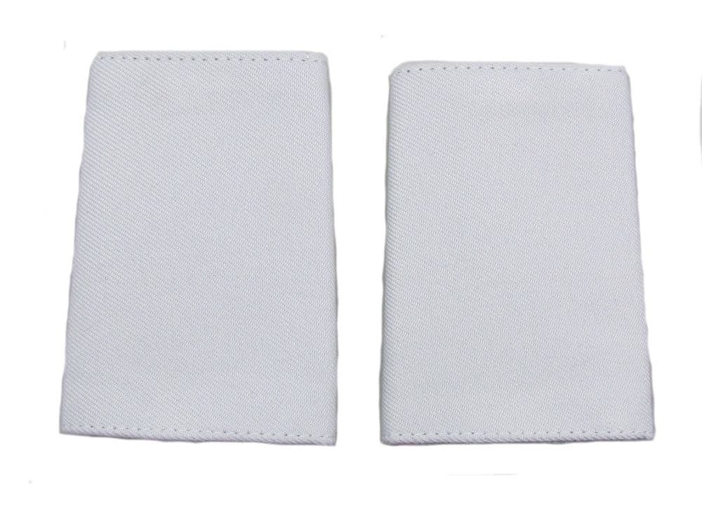 Epaulette Plain White Velcro at Back Security Guards Uniform R1776