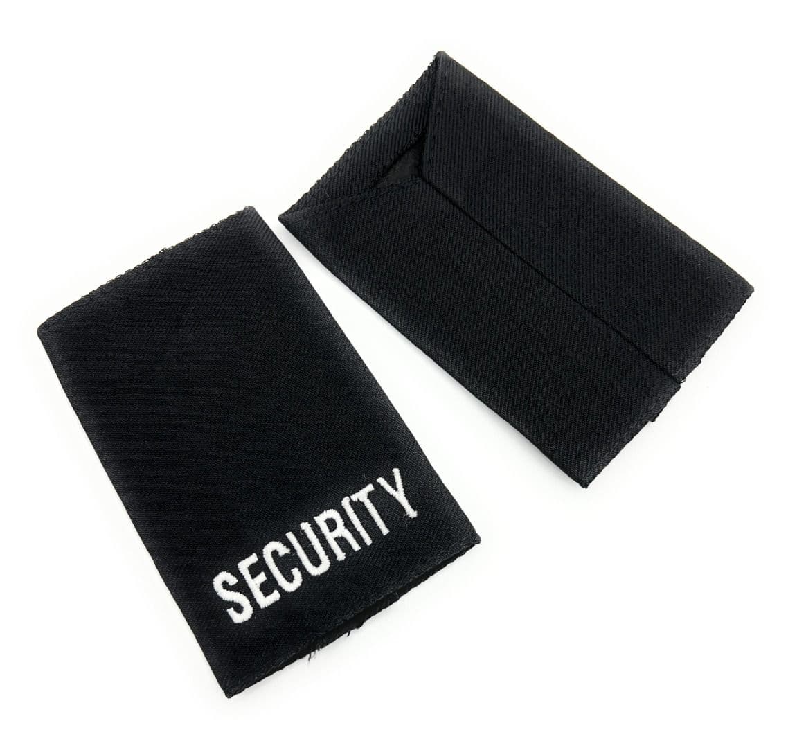 Epaulette Security Epaulette Slider Sold Pair Black Epaulettes R423