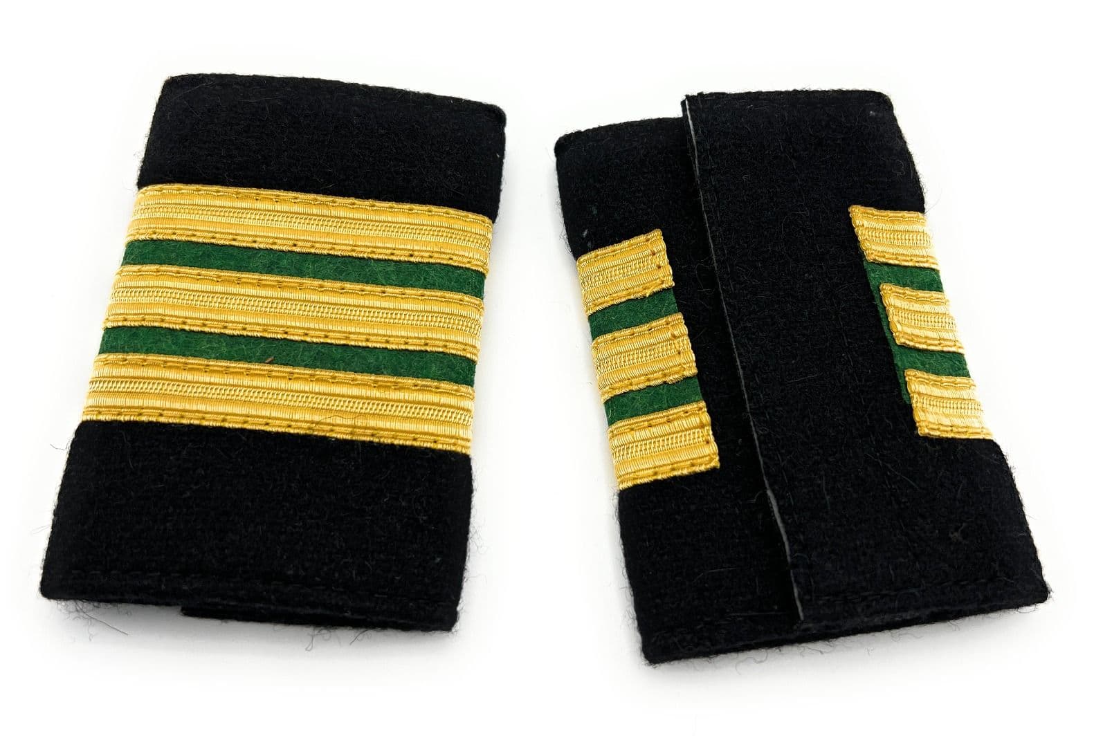 Epaulette Slip on Gold Green 3 Bars for Chief Cable Engineer CCE ...
