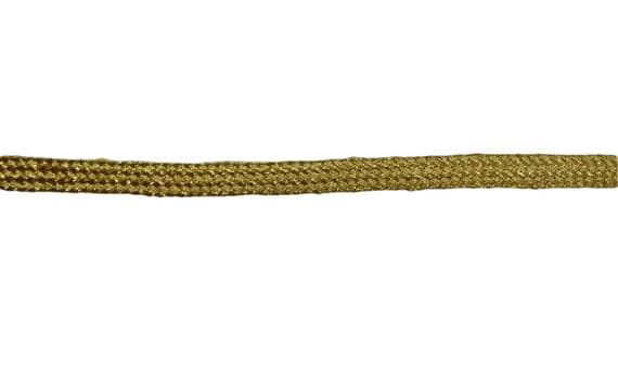Flat Braid Braid Gold Myalr Tubullar 7 mm Rank Marking Lace Trim
