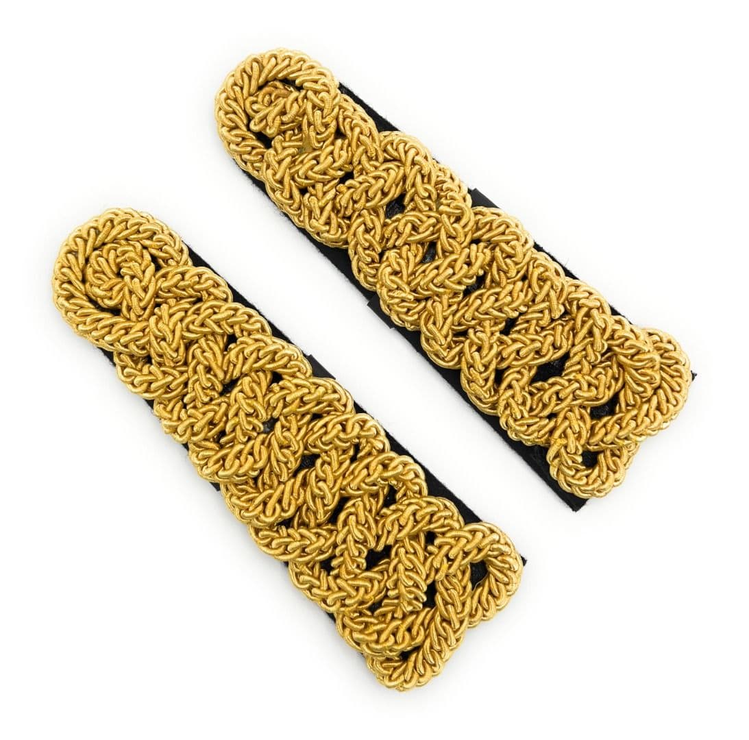 Gold Shoulder Cord Chain Gimp Uniform Cord Shoulder Board R1481