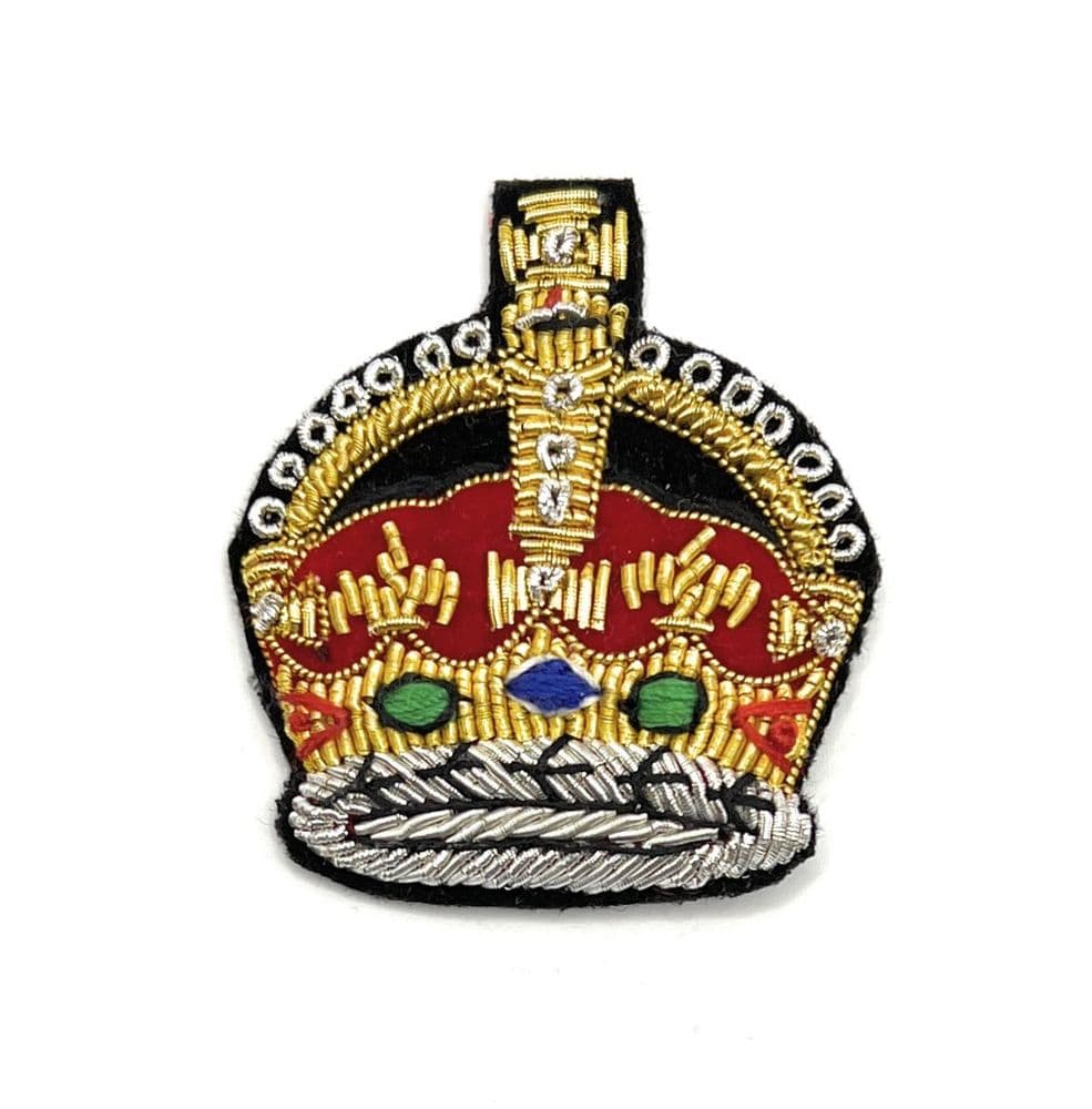 Kings Crown Badge British Army R2556