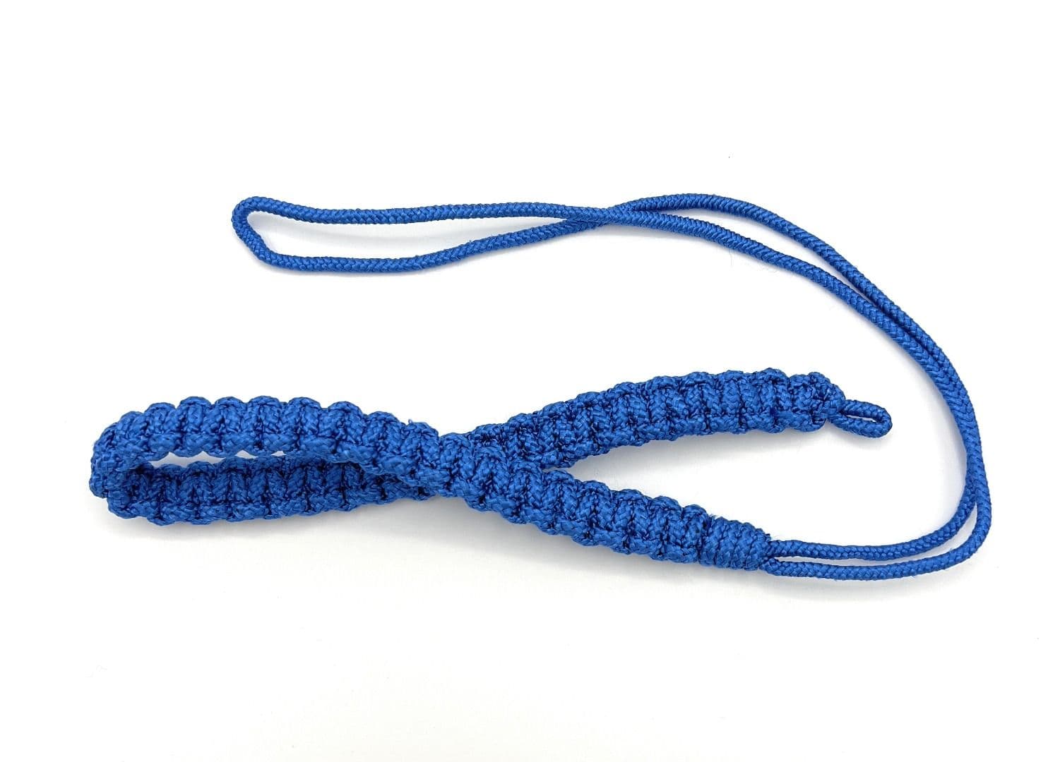Lanyard Shoulder Cord Lanyard Pleated British Army Silk Royal Blue R1842