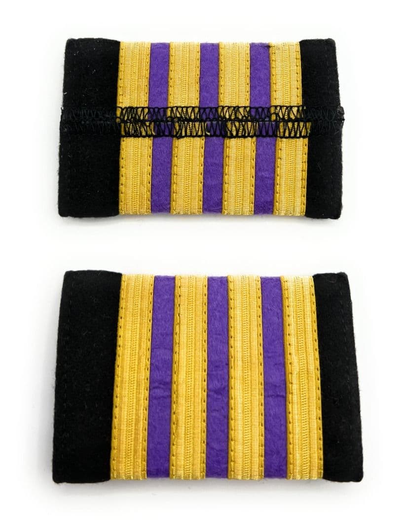Merchant Navy Chief Engineer Gold with purple 4 stripes R2549
