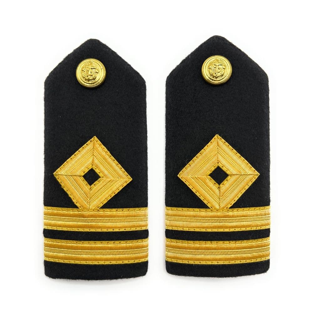 Merchant navy marine epaulette For Second Officer 2nd Mate R2585