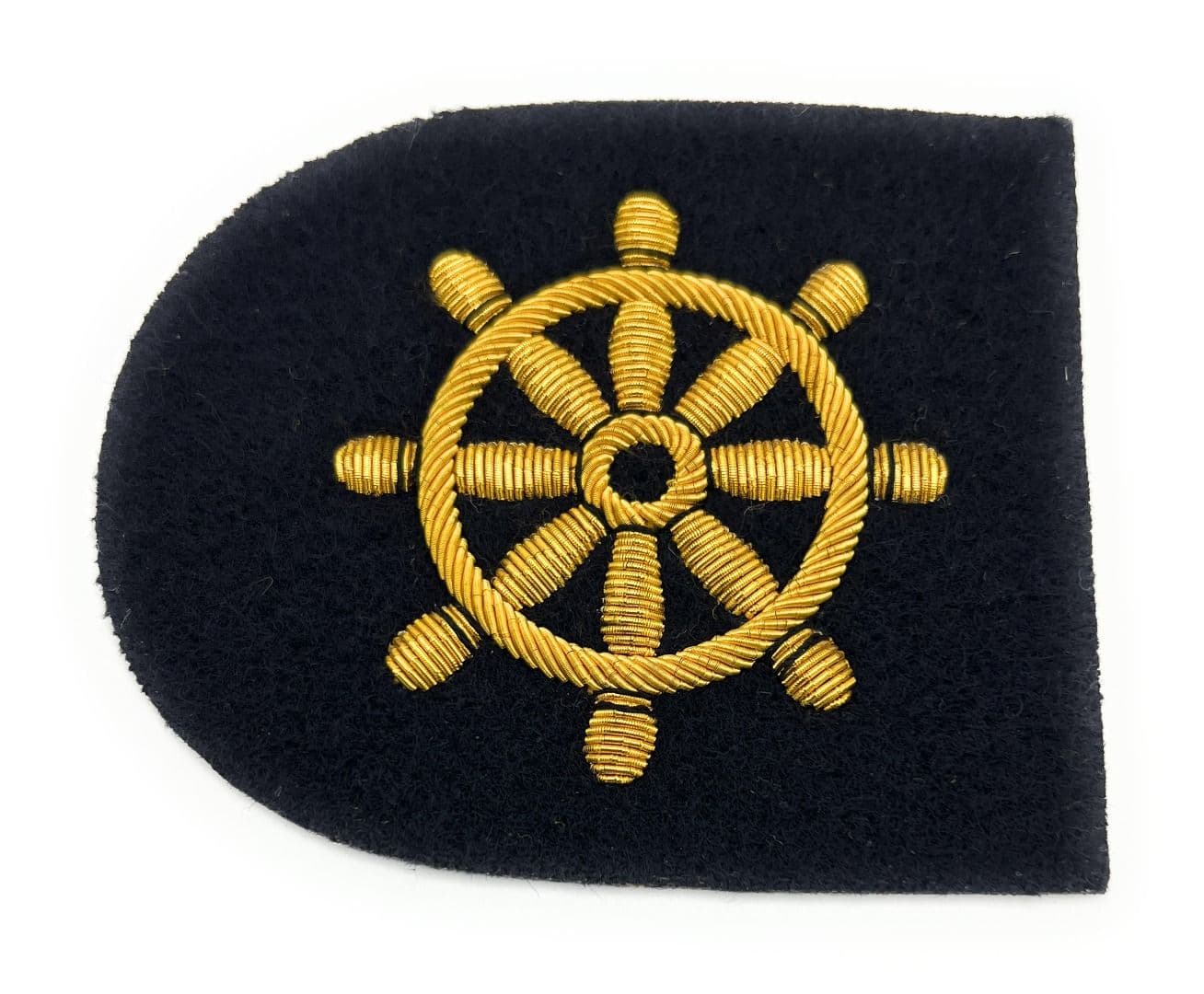 Merchant Navy Quarter Master Arm Badge Ships Wheel R659