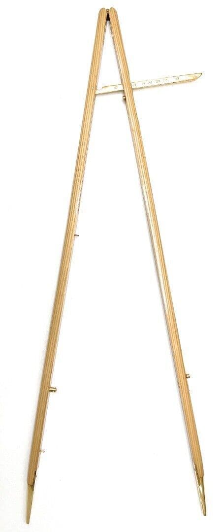 Pace Stick Racing Natural Wood Finish Spring Lock With Cover Size 42 inch