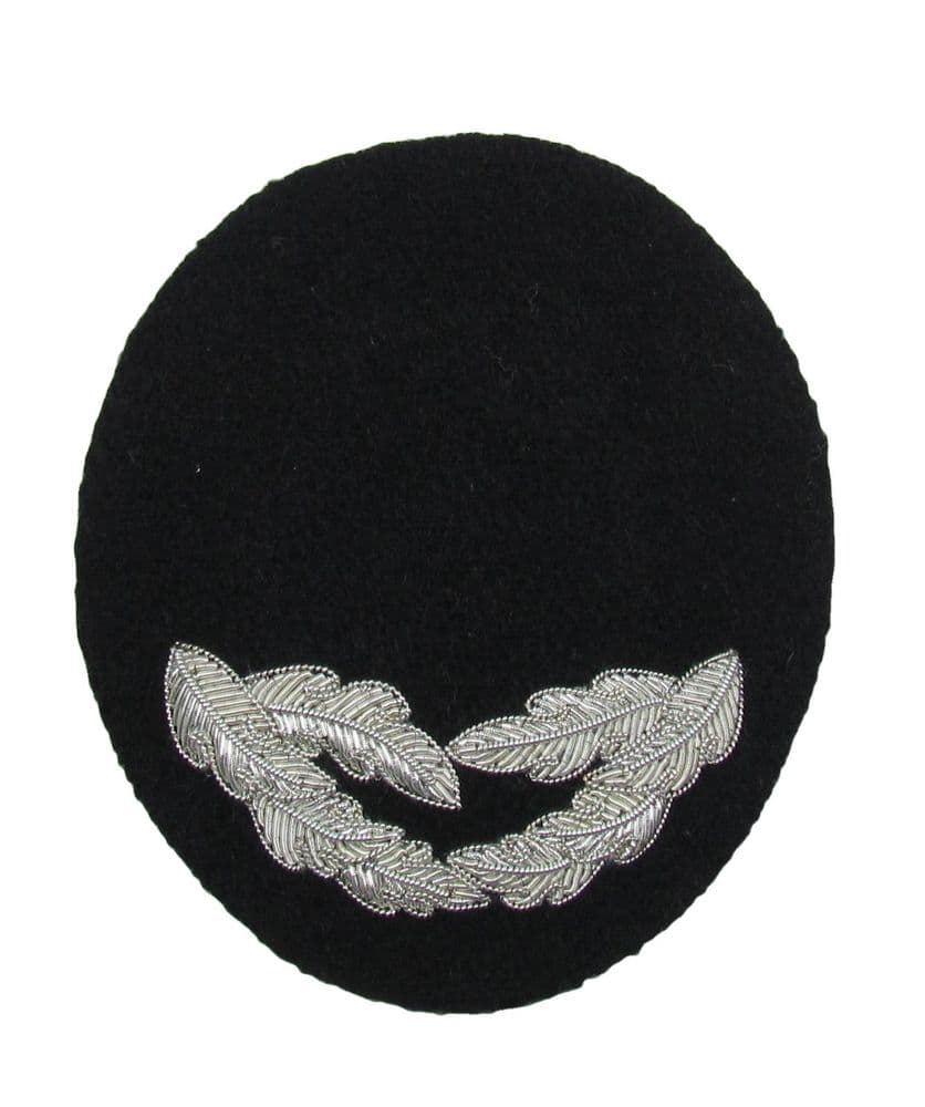 Peak 2 Rows Silver Oak leaf for Ladies Cap Hat R1888