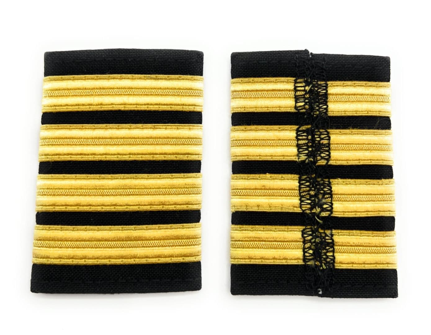 Pilot Captain, Gold Strips Epaulettes, Pilot Airline, Merchant Marine ...