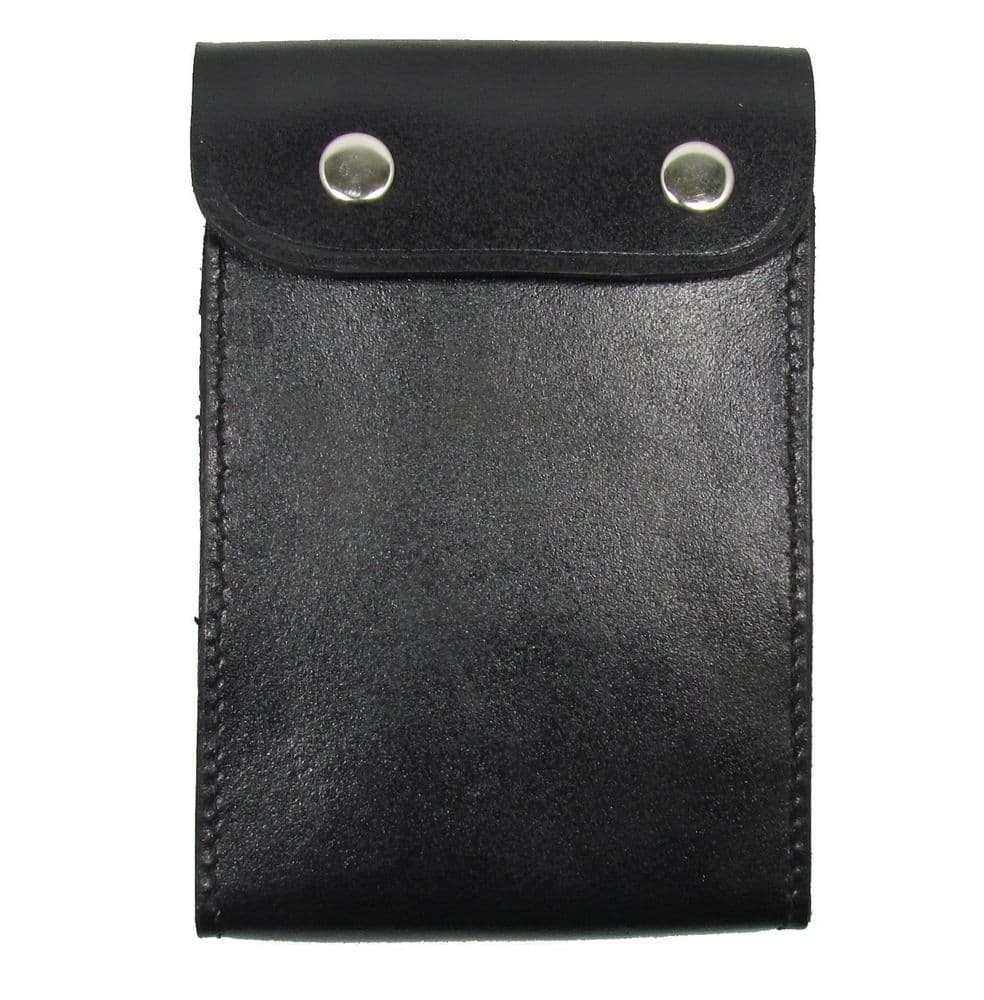 Police Belt Pouch for Duty Notebook Real Leather R0026