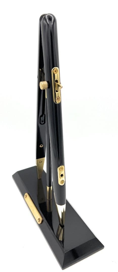 Presentation Pace Stick with Brass Mounts with Engraving Plate