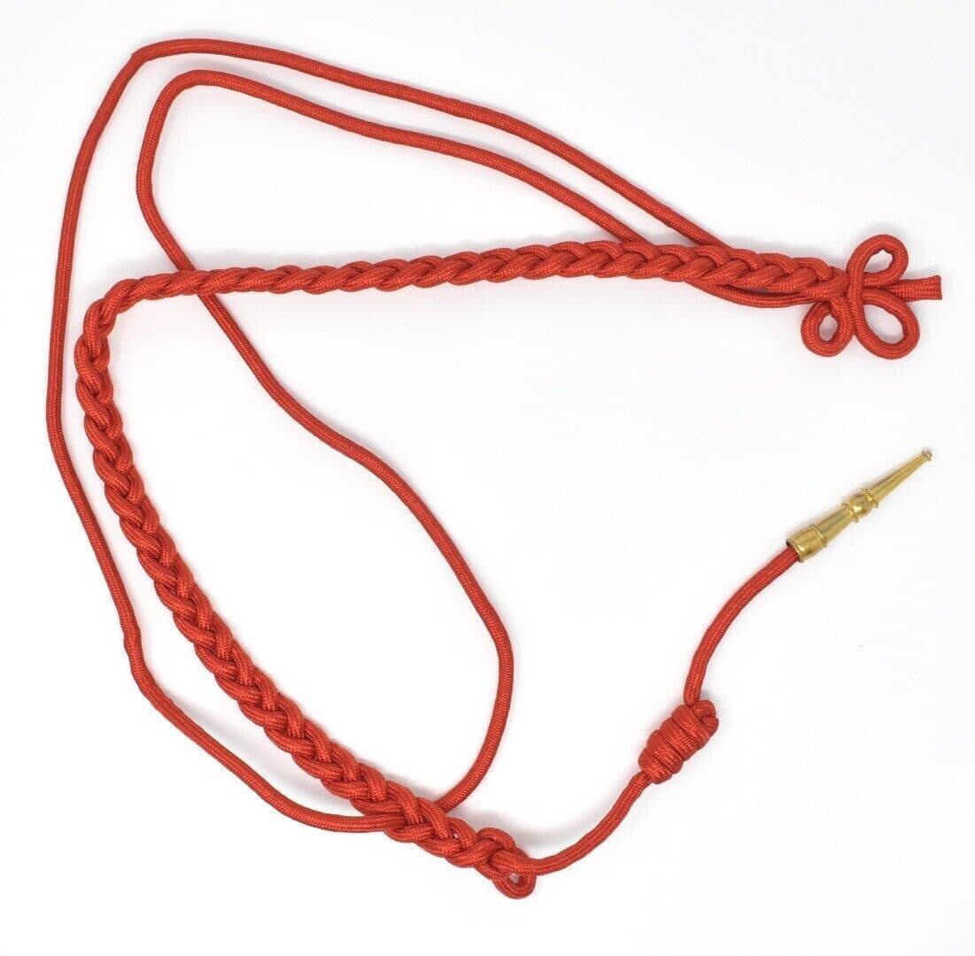 Red Military Shoulder Dress Aiguillette Cord