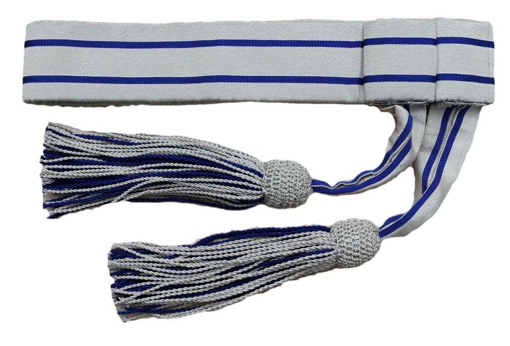 Sash Waist Belt Royal Blue Police Waist Sash