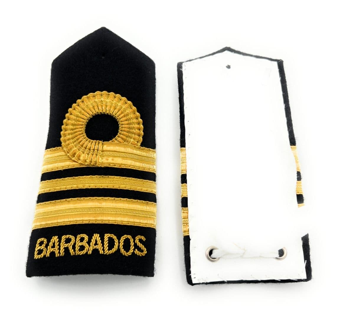 Shoulder Board Curved With Lace Lt.Cdr