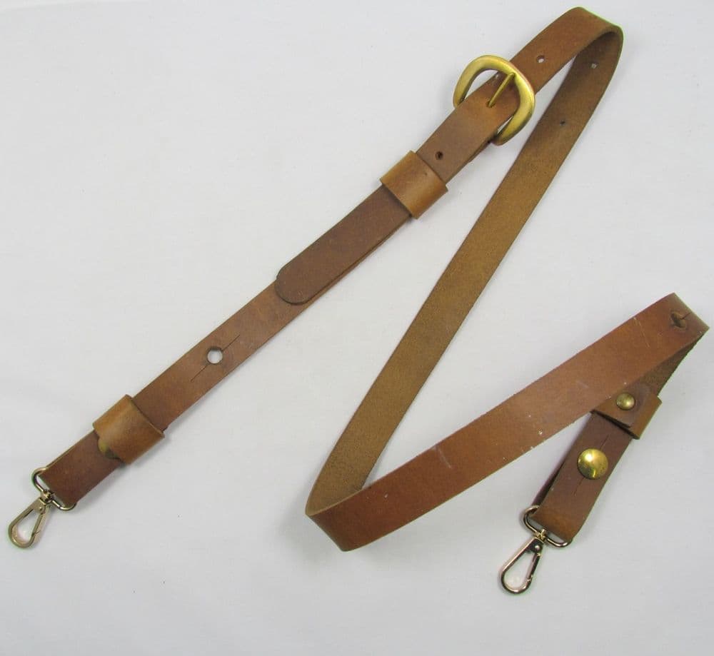 Shoulder Strap Sam Brown Style For Civil War Western Gun Belt Tan Brown ...