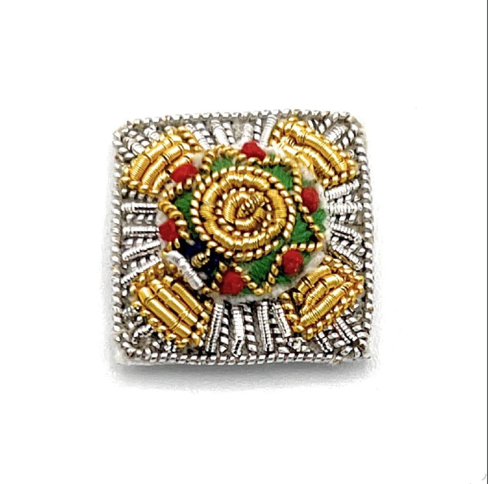 Star Gold & Silver Wire Pips Sold Single Size